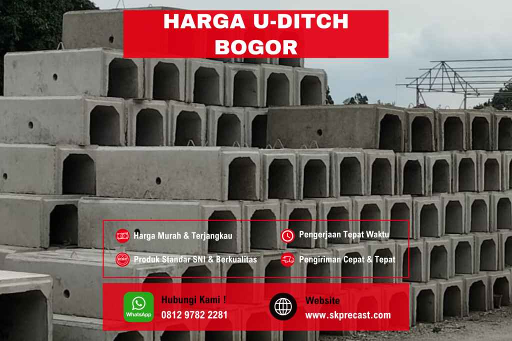 Harga Precast Uditch Bogor - Bisa Custom Precast