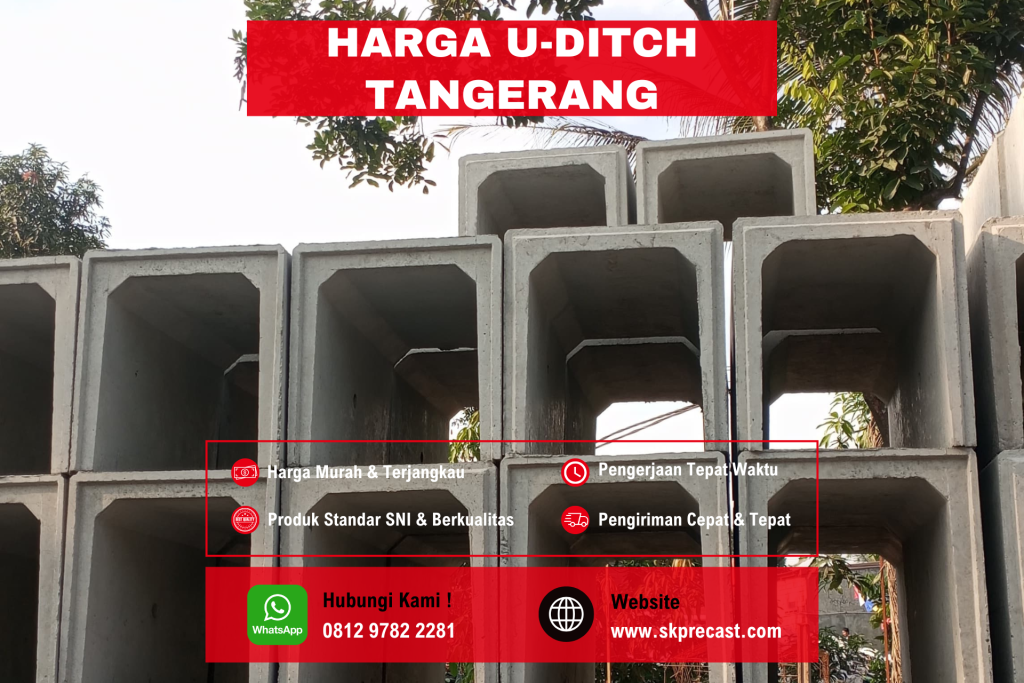 Harga Precast Uditch Tangerang - Bisa Custom Precast