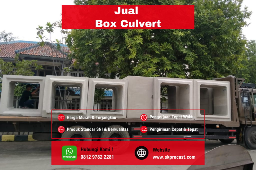 Jual Box Culvert Terdekat Saluran Drainase Murah 2025 - Precast